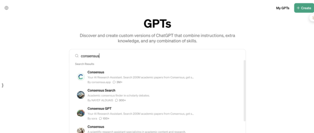 Literature Reviews with Consensus AI GPT: A Researcher's Review