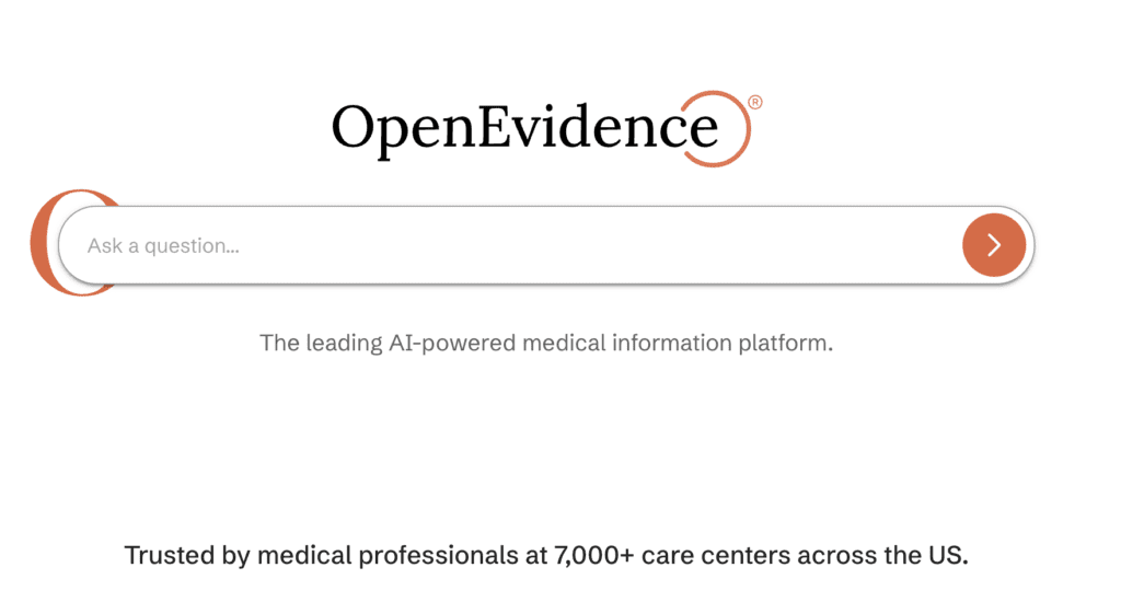 OpenEvidence: The AI for Healthcare Professionals